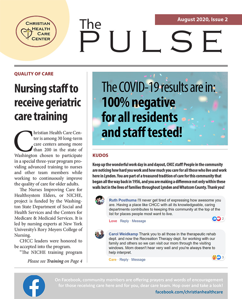The Pulse newsletter | CHCC Lynden, WA